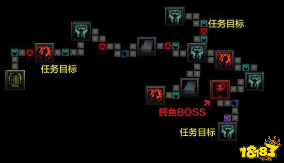 暗黑地牢dd2地图怎么走 dd2地图路线详解_18183暗黑地牢专区